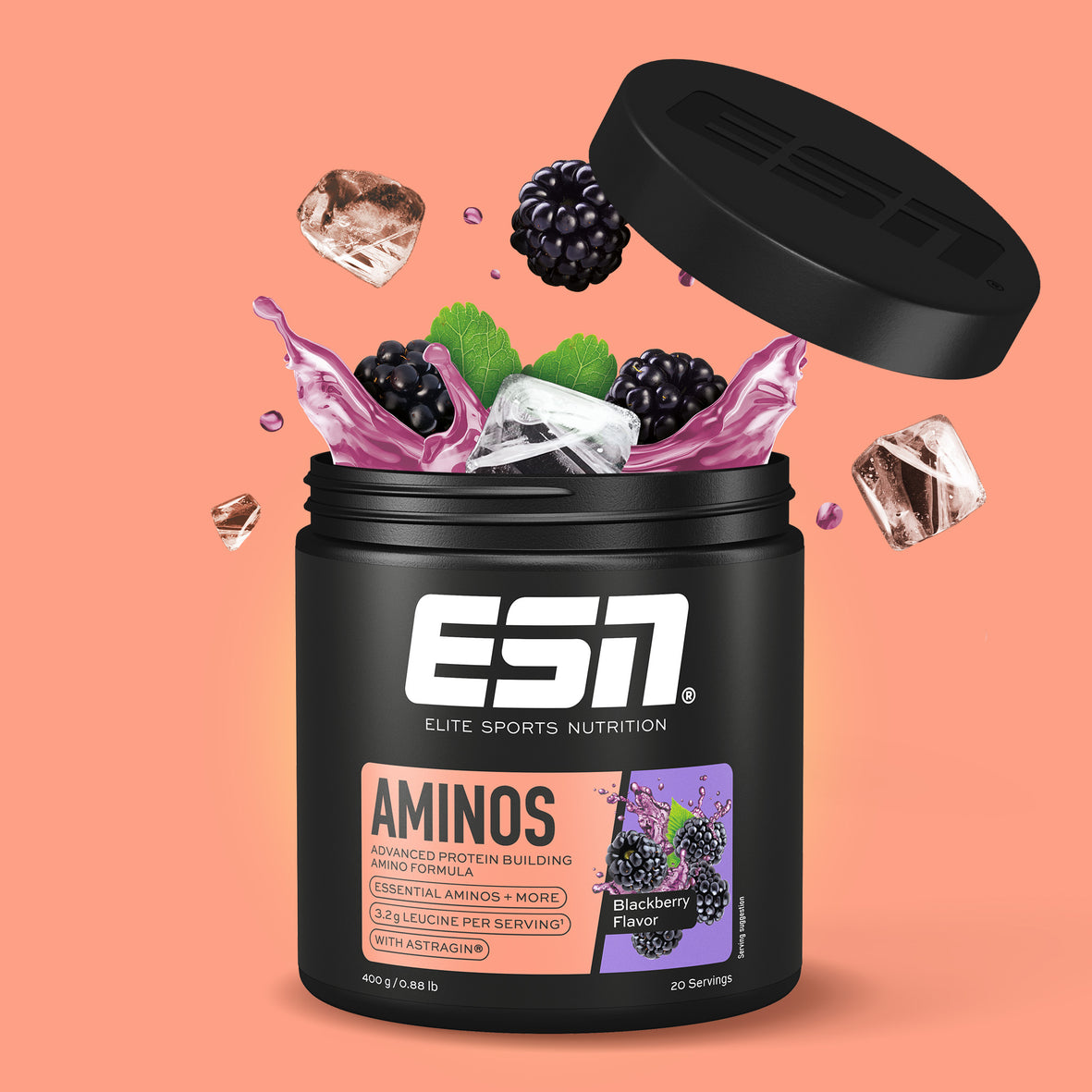 ESN Aminos 400g | 20 servings of essential amino acids