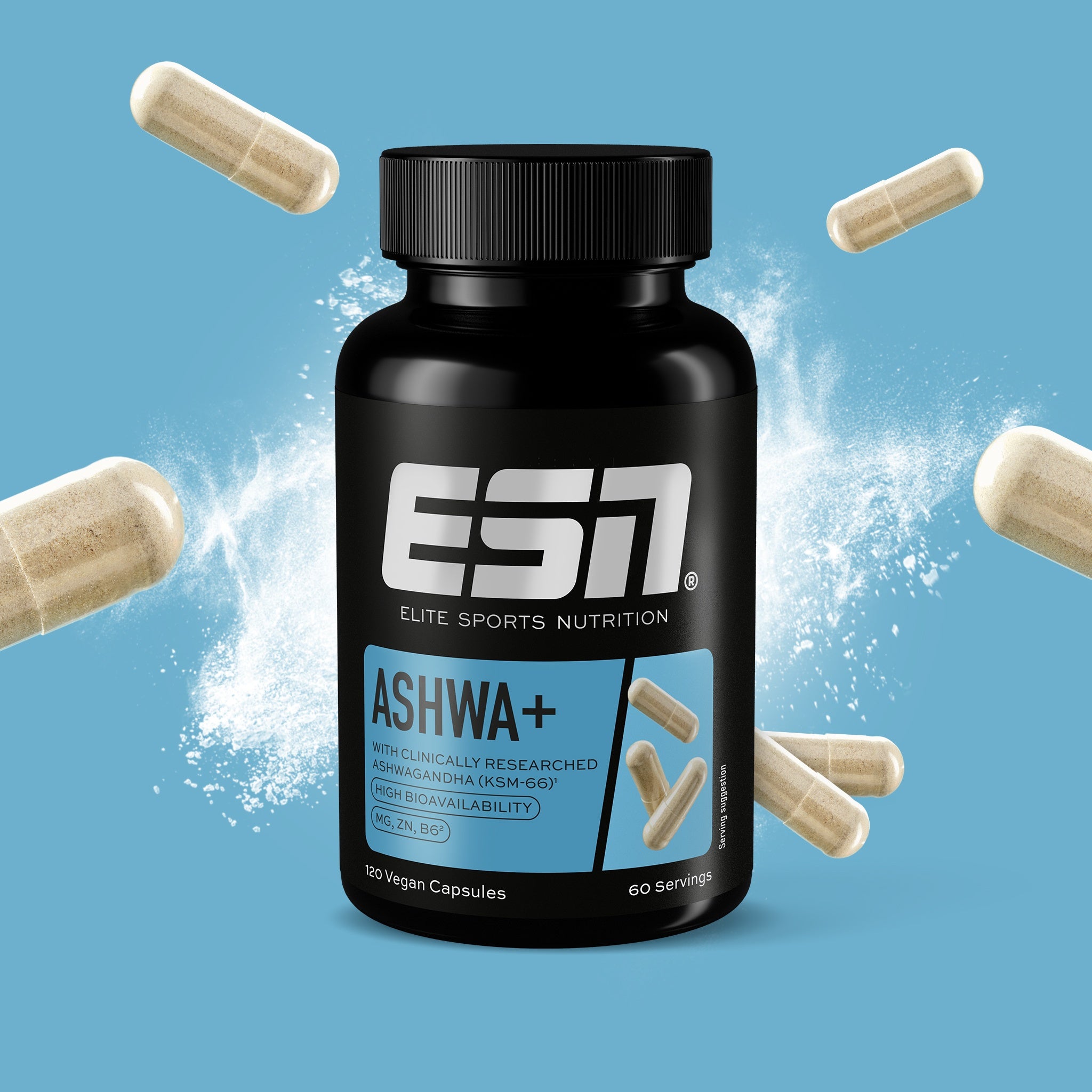 Buy Ashwagandha capsules | 60 servings – ESN
