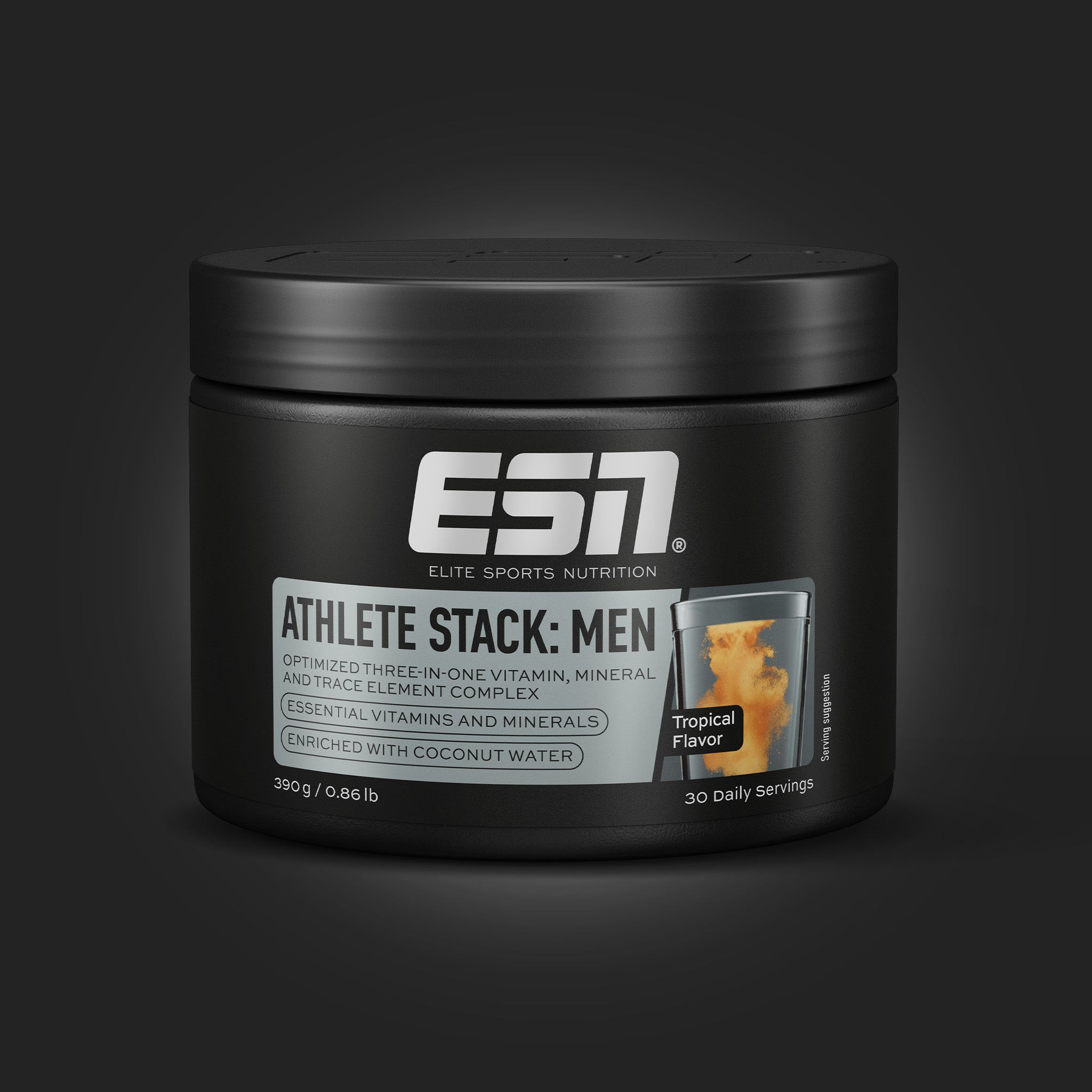 Buy ESN Athlete Stack Men Powder | 390g Can