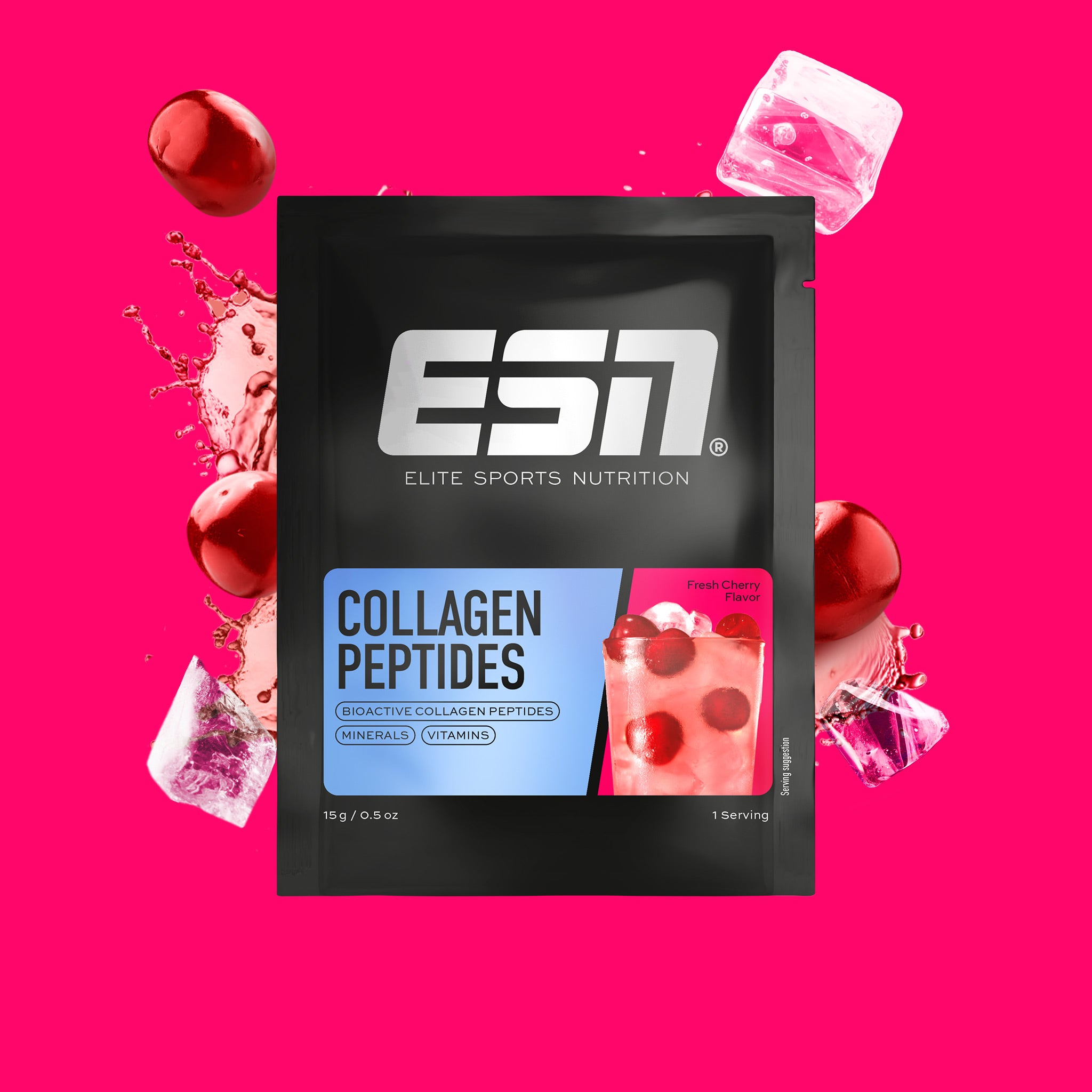 Collagen powder 300g | collagen hydrolyzate + vitamin C – ESN