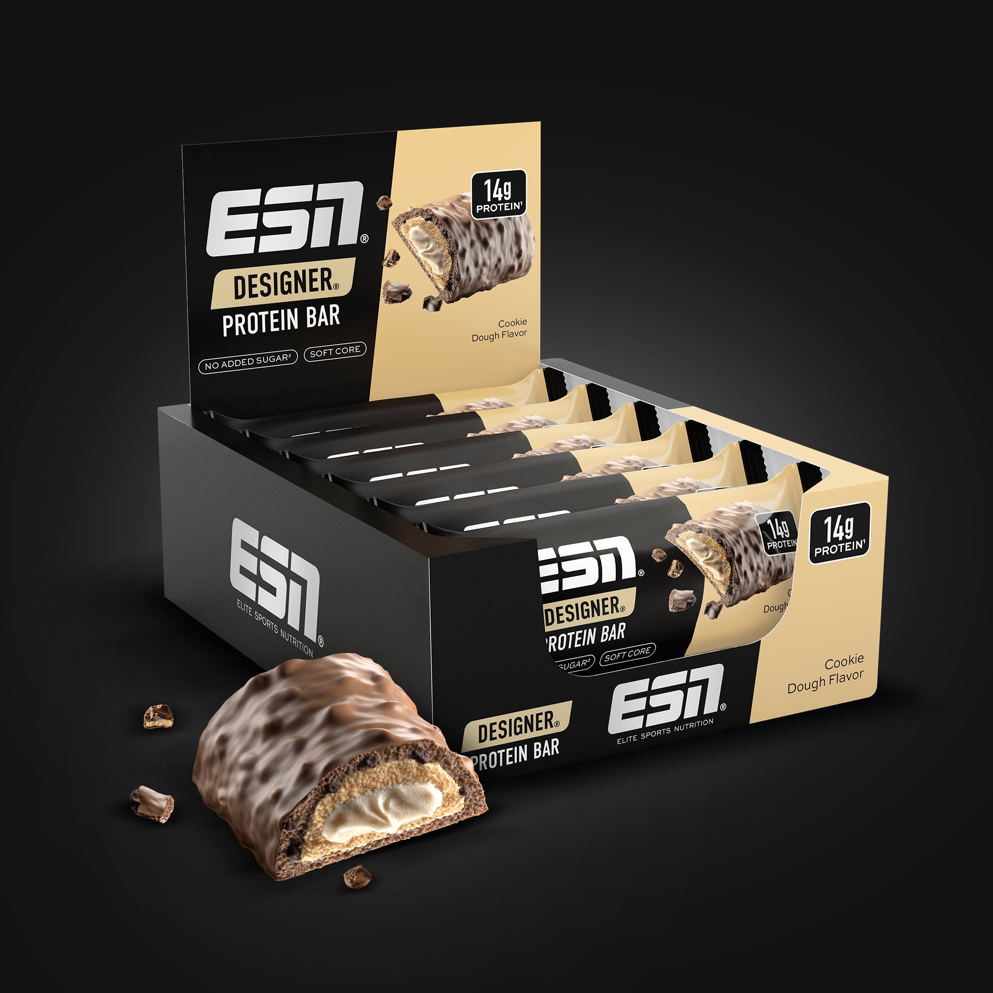 Protein bar with 14g protein | ESN Designer Bar