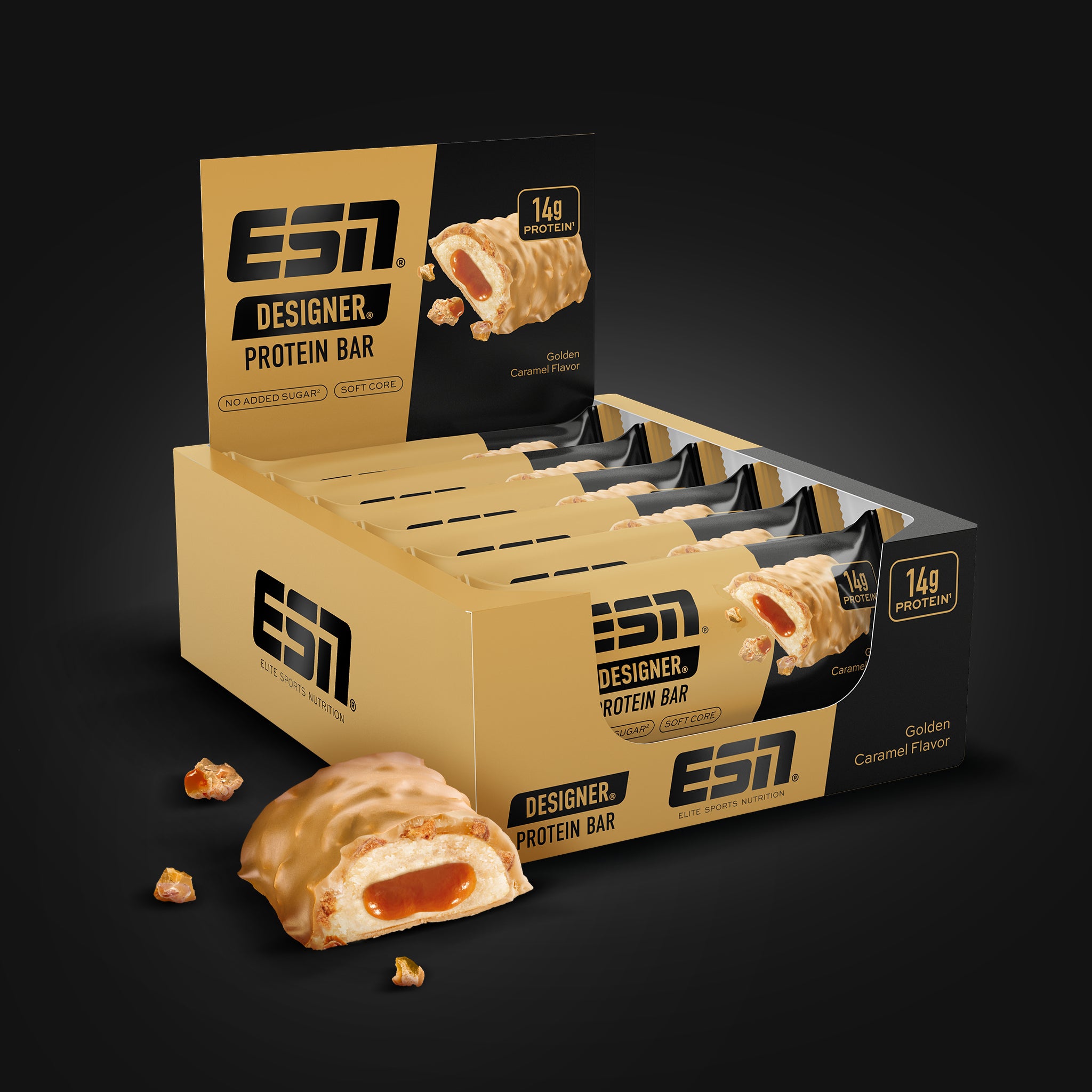 Protein bar with 14g protein | ESN Designer Bar