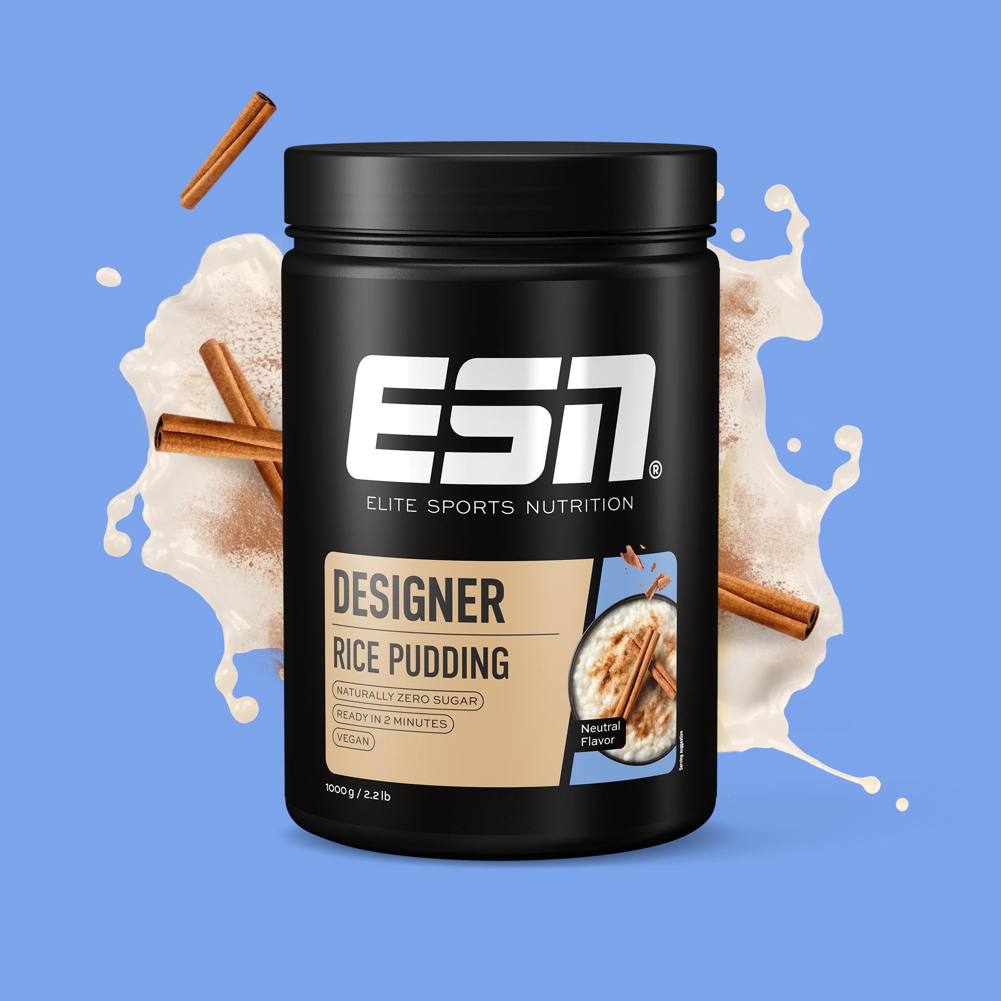 ESN Rice Pudding 3000g Bag | Low Fat & Sugar Free