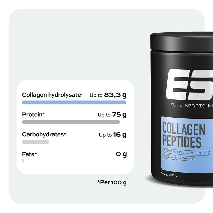 Collagen powder 300g | collagen hydrolyzate + vitamin C – ESN